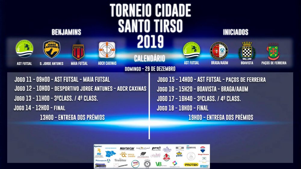 Torneio Cidade Santo Tirso coloca 250 atletas a jogar futsal - Jornal ...