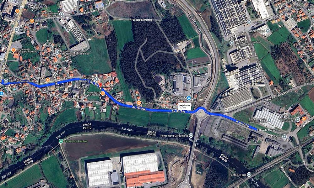 Obras na nova variante cortam estrada em Lousado - Jornal do Ave